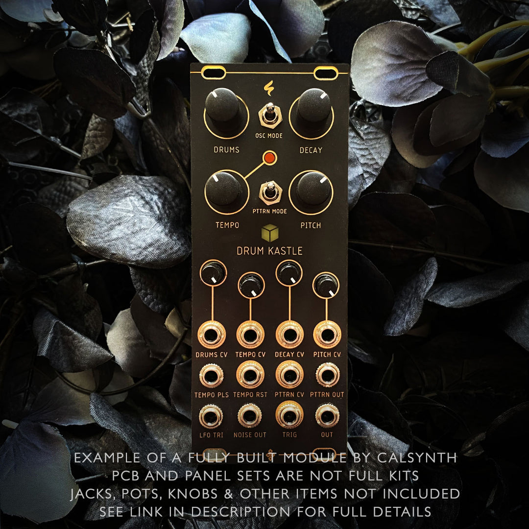 DRUM KASTLE DIY - POPULATED PCB/PANEL SET – Calsynth