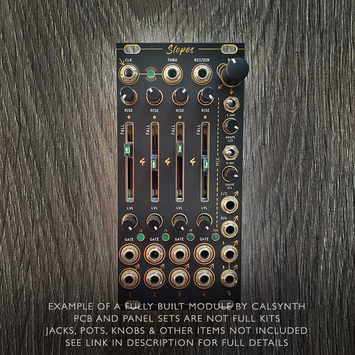 SLOPES DIY - POPULATED PCB/PANEL SET – Calsynth