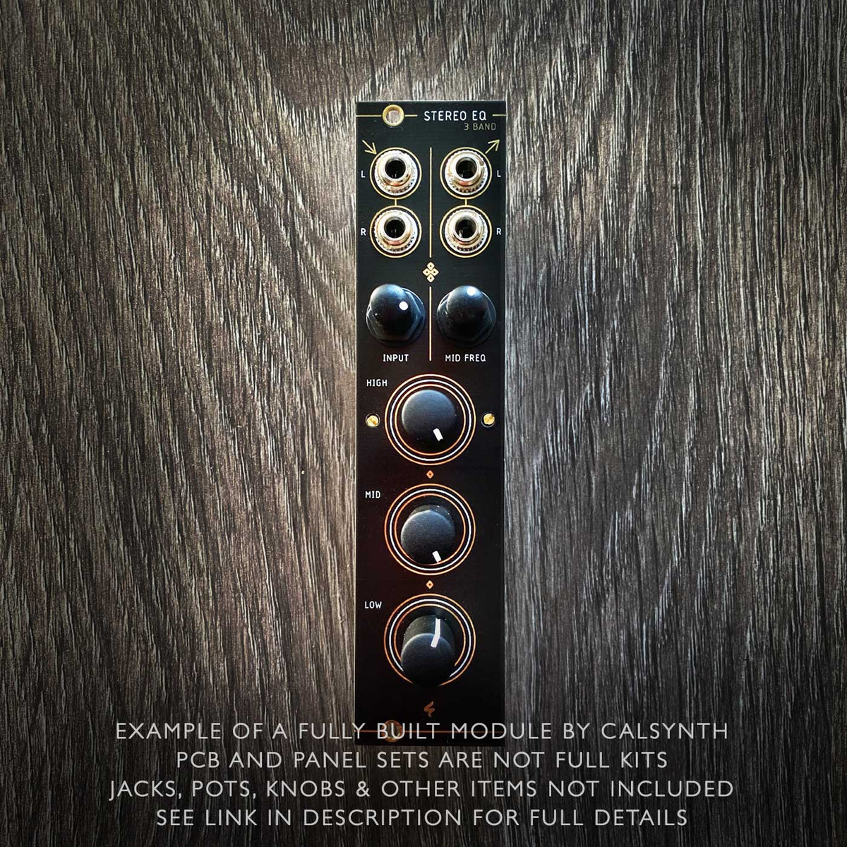 STEREO EQ DIY - POPULATED PCB/PANEL SET – Calsynth